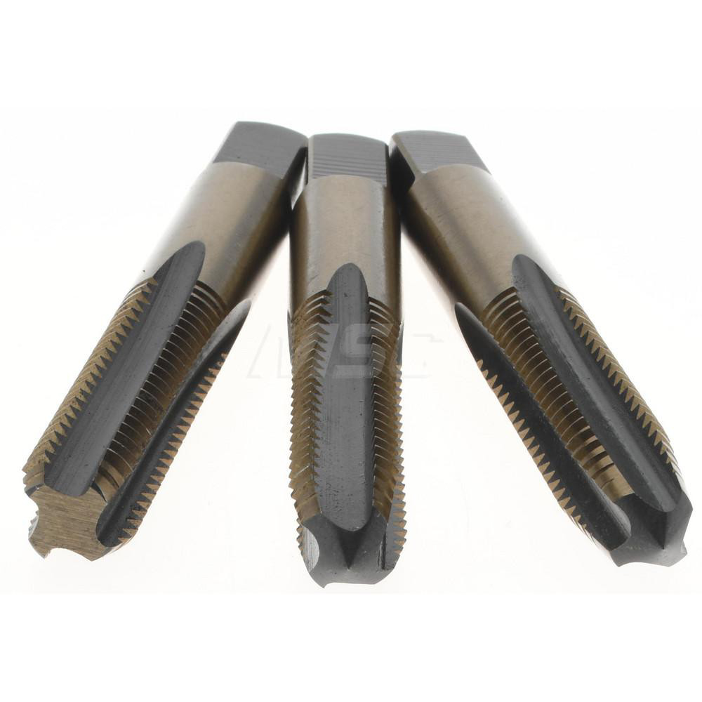 Import - Tap Set: 3/8-16 UNC, 4 Flute, Bottoming Plug & Taper, High ...