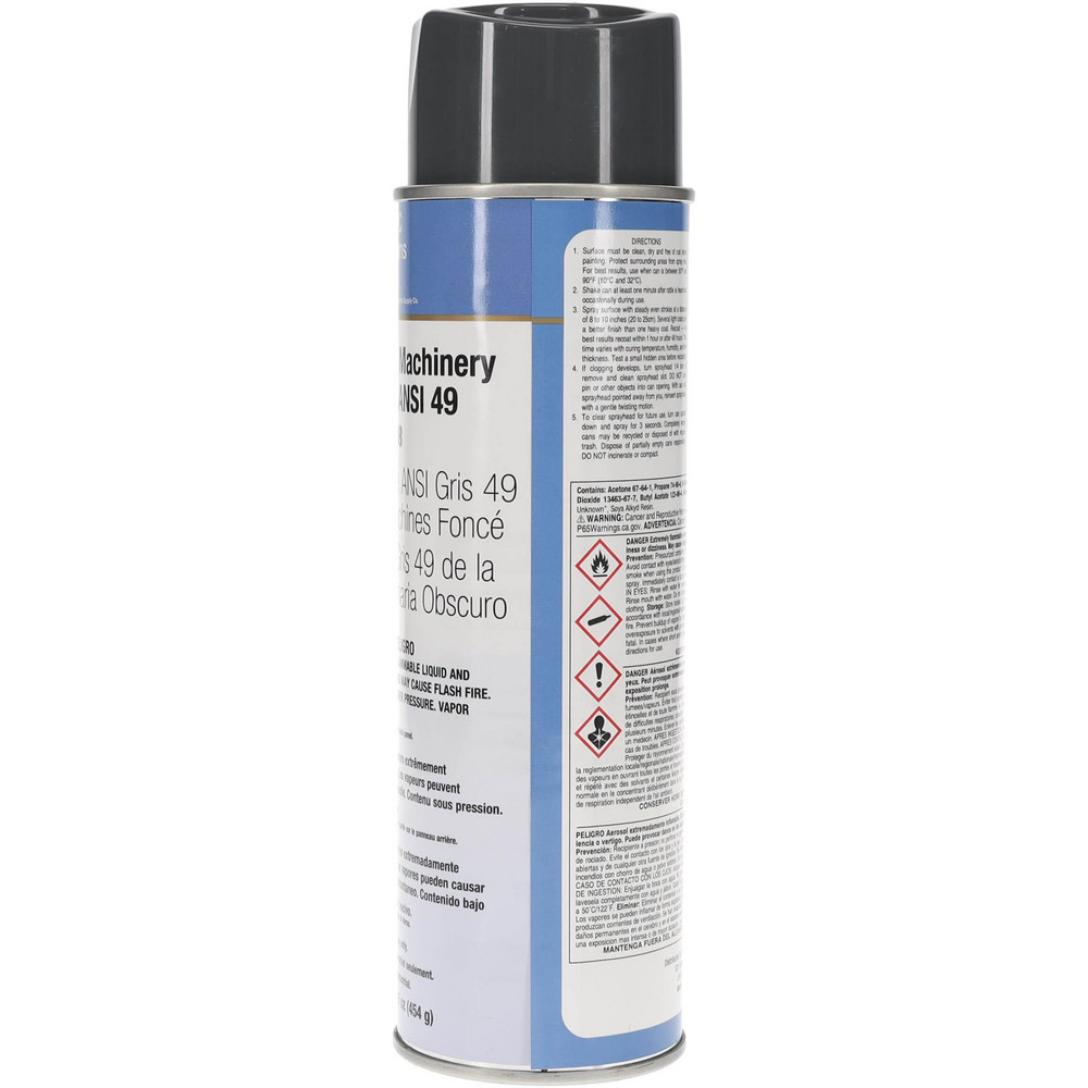 Made in USA - Striping Spray Paint: Gray | MSC Direct