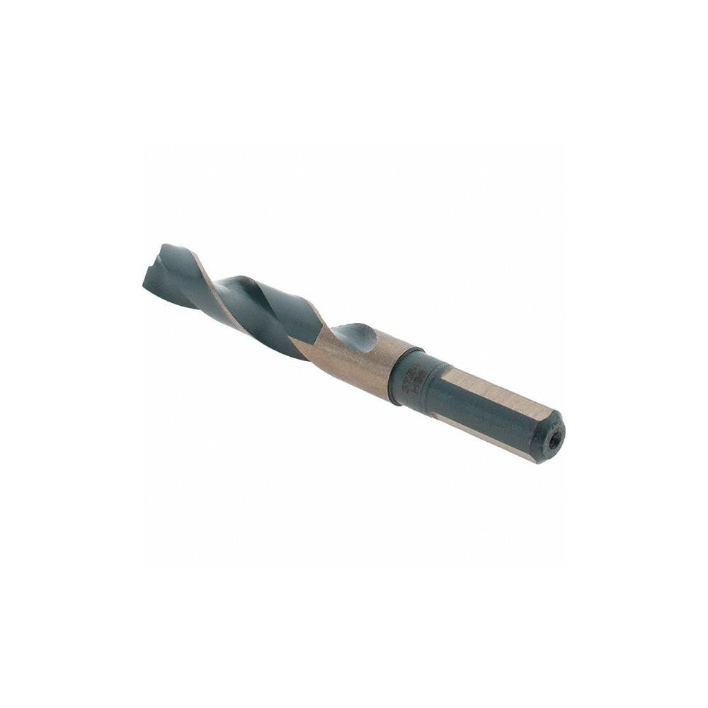Made in USA - Mechanics Drill Bit: 37/64" Dia, 135 ° Point, High Speed ...
