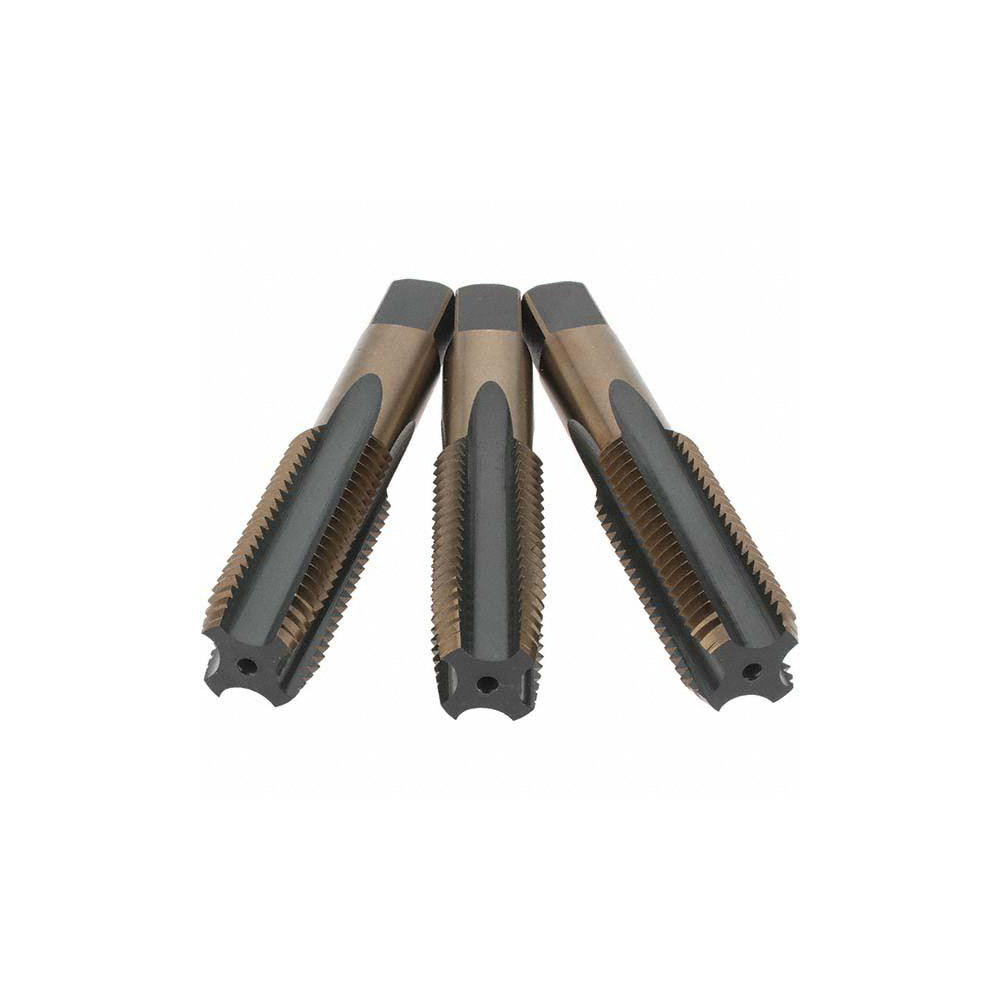 Import - Tap Set: 7/8-9 UNC, 4 Flute, Bottoming Plug & Taper, High ...
