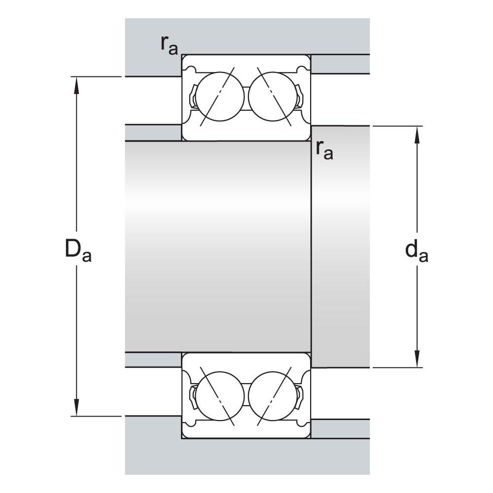 SKF - Angular Contact Ball Bearing: 55 mm Bore Dia, 100 mm OD, 33.3 mm ...