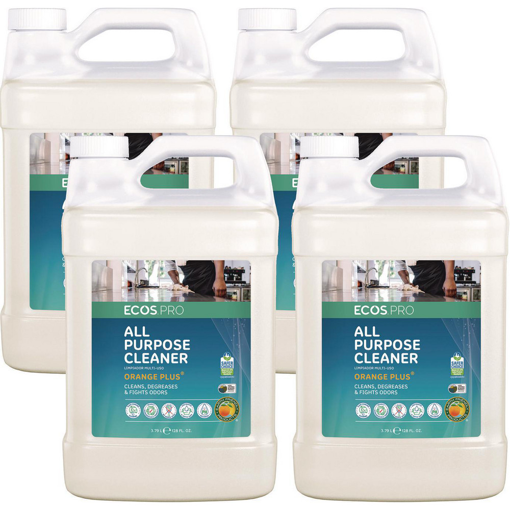 ECOS - Orange Plus All-Purpose Cleaner and Degreaser, Citrus Scent, 1 gal Bottle, 4/Carton | MSC ...