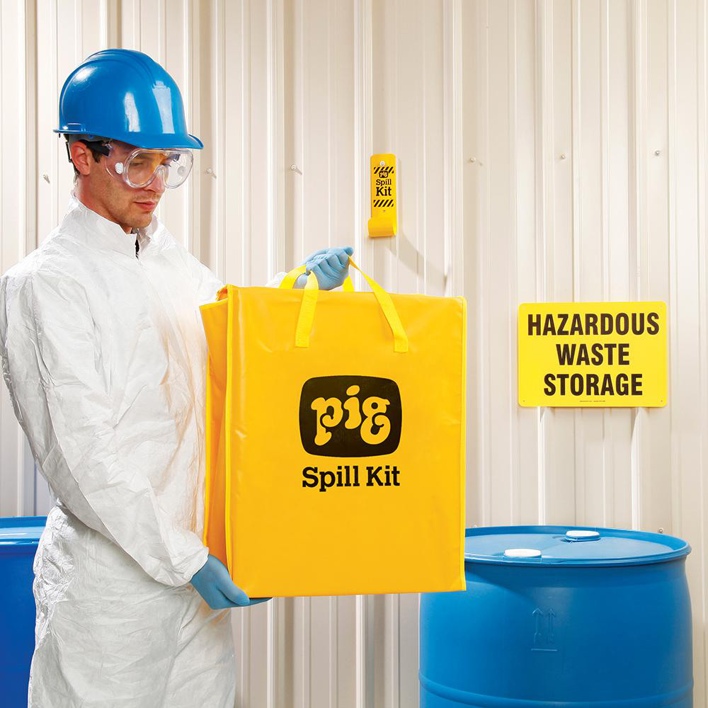 New Pig - Spill Kits: Kit Type: Chemical & Hazardous Material Spill ...