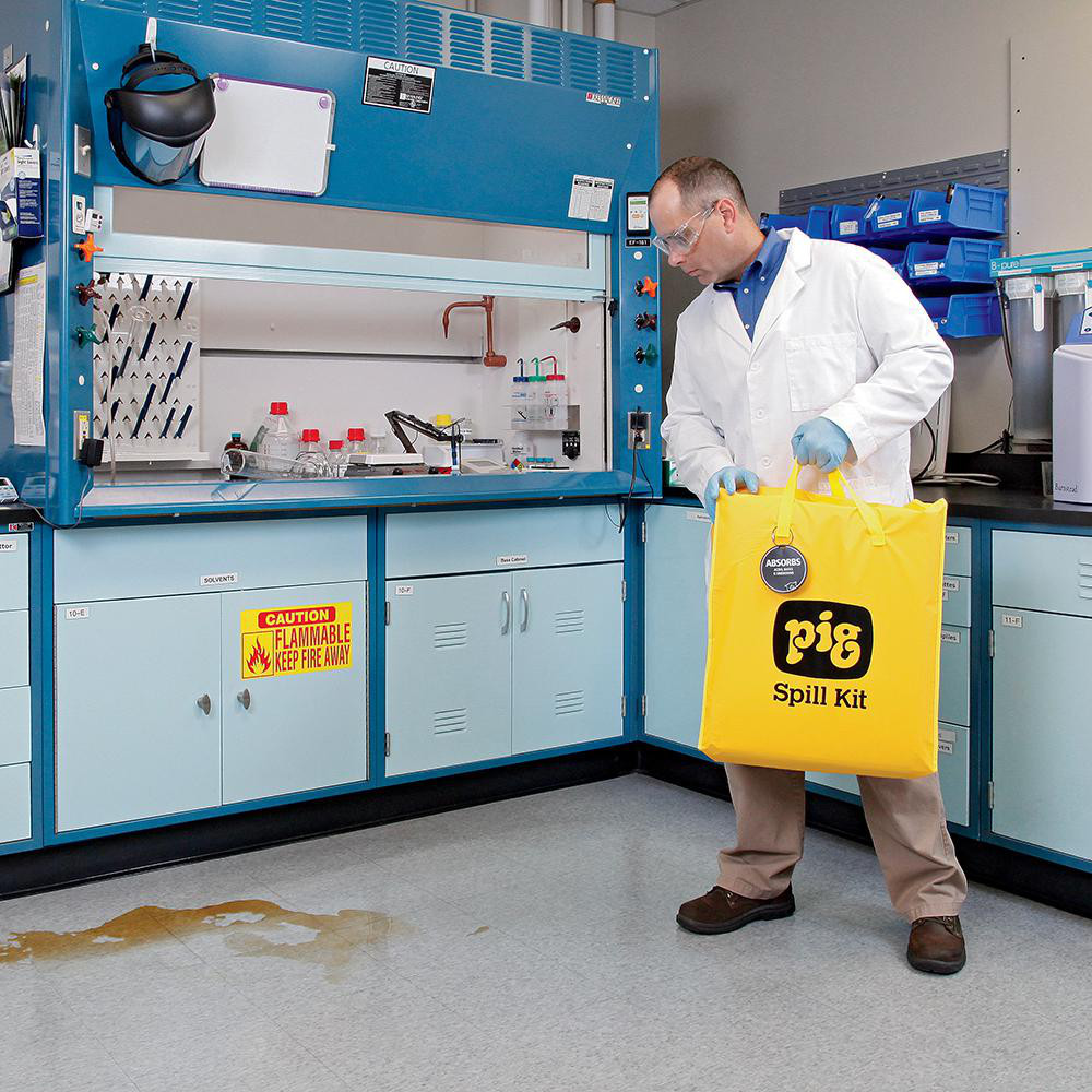 New Pig - Spill Kits: Kit Type: Chemical & Hazardous Material Spill ...