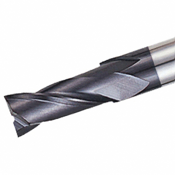 Iscar - Square End Mill: 12.00 mm Dia, 26.00 mm LOC, 2 Flute, Solid ...