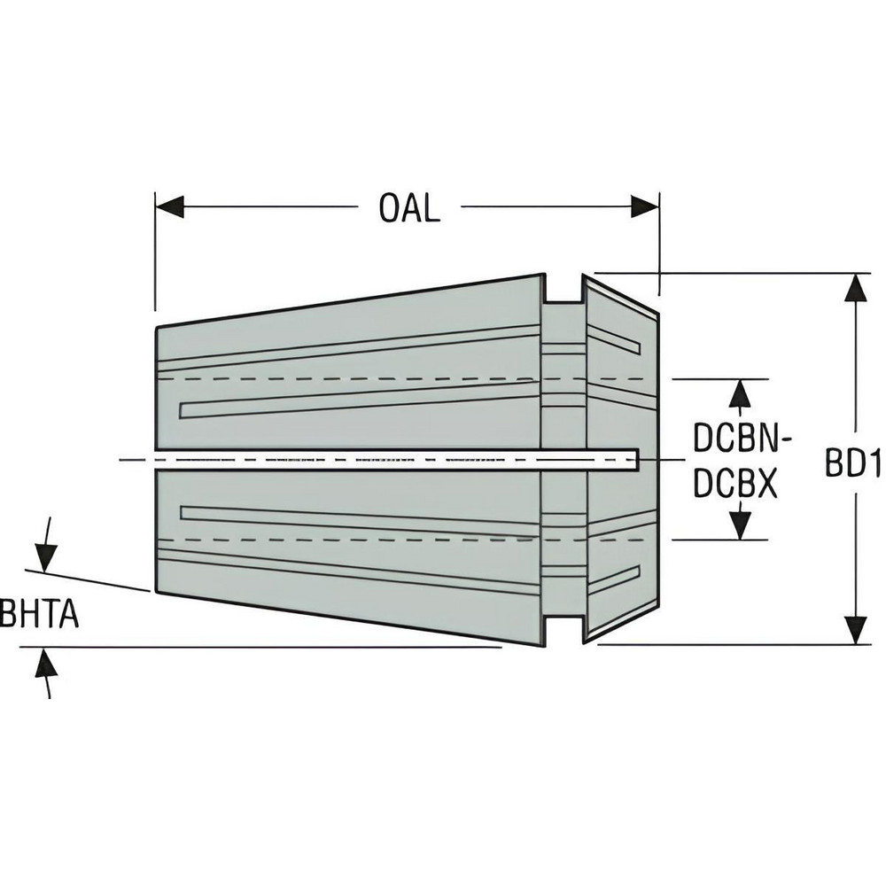 Seco - ER Collet: ER40, 7.00 mm Collet Size | MSC Direct