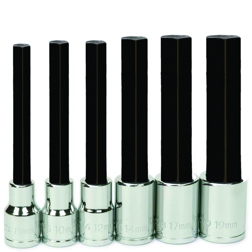 Williams - Socket Set: 6 Pc, 1/2" Drive | MSC Direct