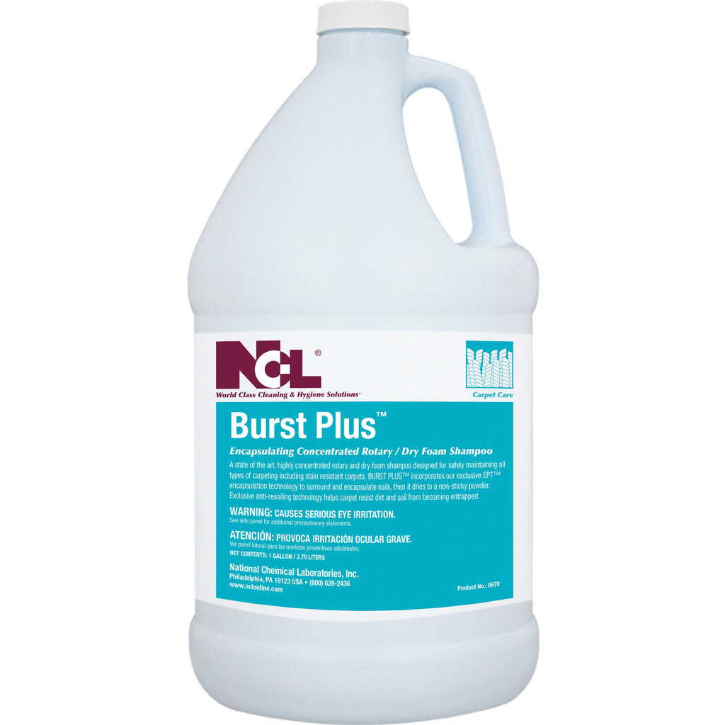 National Chemical Laboratories - Carpet Shampoo: 1 gal Bottle | MSC Direct