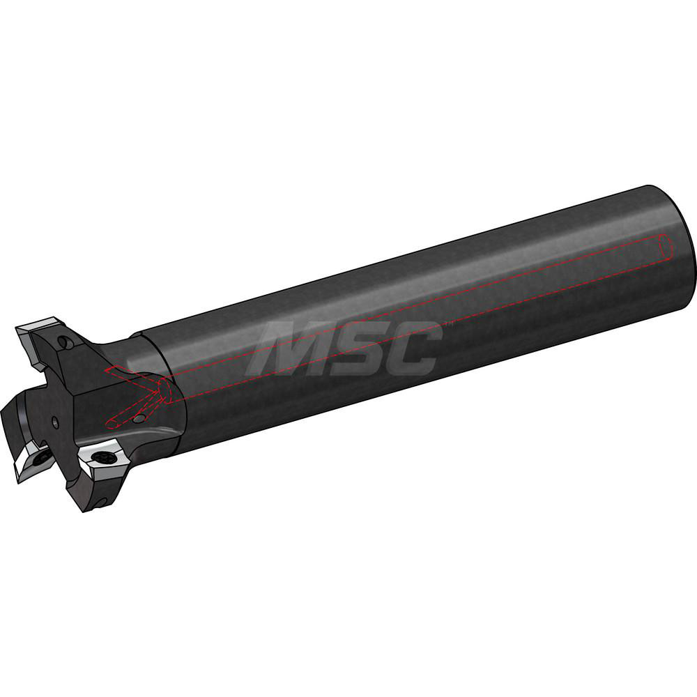 A.B. Tools - Indexable High-Feed End Mill: 2X1-1/4X3/8X7", 50.80 mm Cut ...