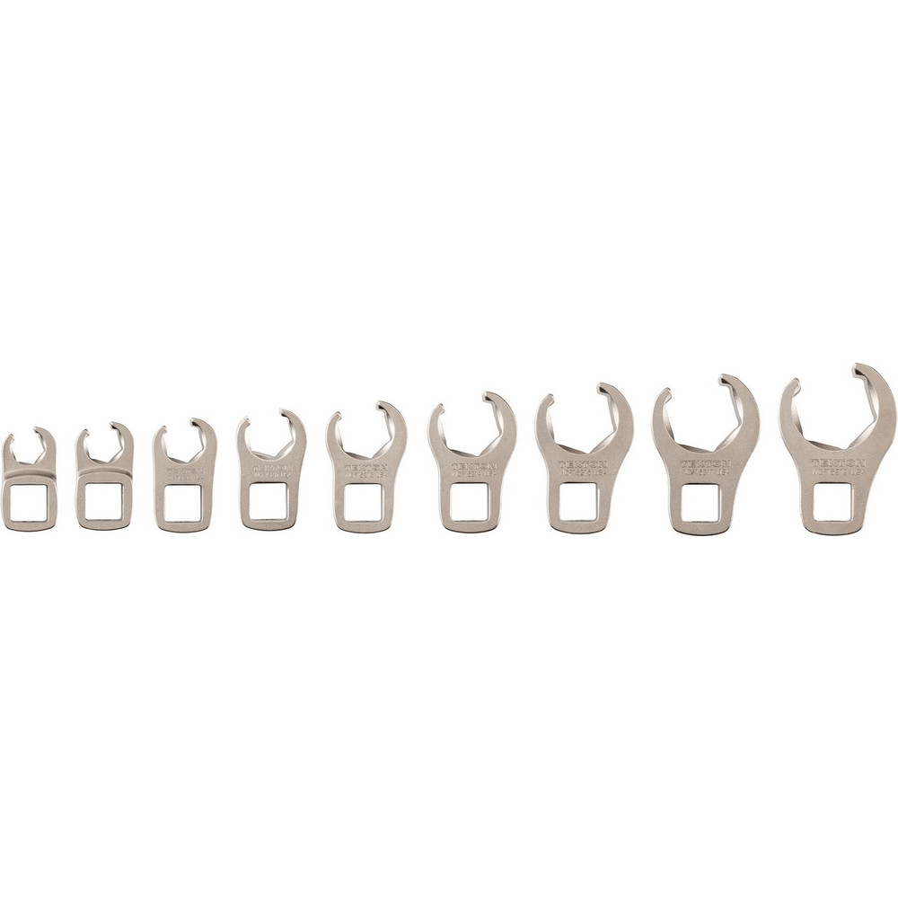 Tekton - Crowfoot Wrench Sets: Set Type: Flare Nut Crowfoot Wrench Set ...