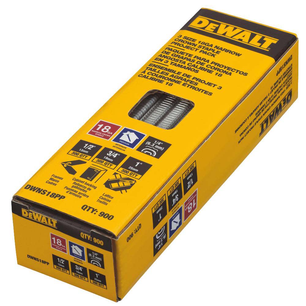 DeWALT - Construction Staple: 1/2" Leg Length | MSC Direct