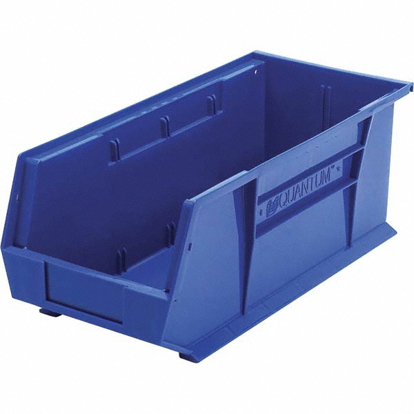 Quantum Storage - Plastic Hang & Stack Bin: Blue | MSC Direct