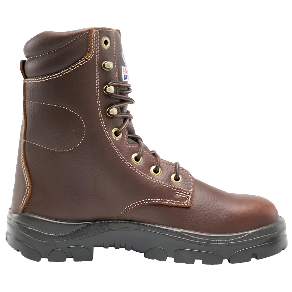 Steel Blue - Work Boot: Size 12, Leather, Steel Toe, High-Leg Boot ...