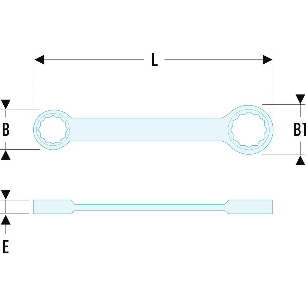 Facom - Box End Wrench: 12 Point, Single End | MSC Direct
