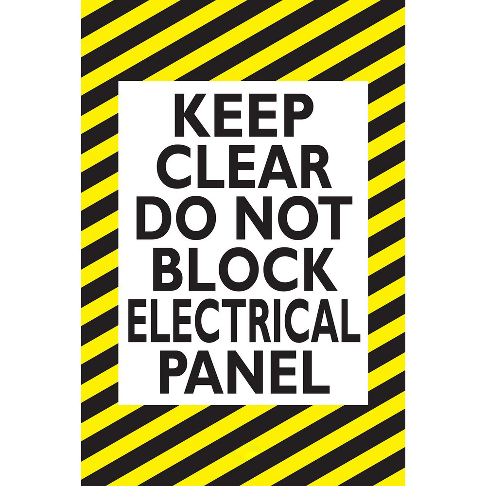 Mighty Line - Adhesive Backed Floor Signs: Message Type: Traffic ...