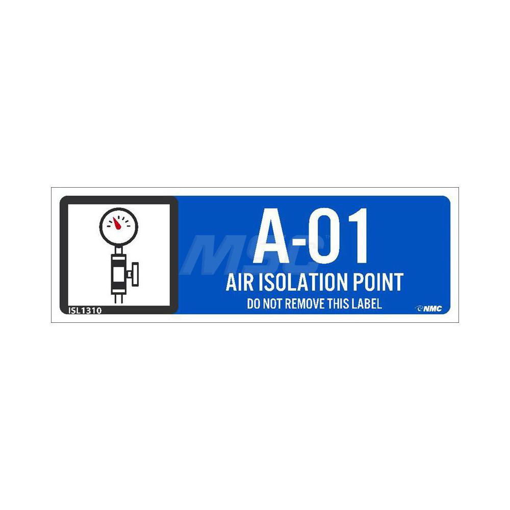 AccuformNMC - Electrical & Energy Source Label: "A - 1 THRU A - 10 DO ...