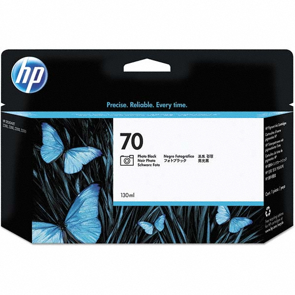 Hewlett-Packard - Photo Black Ink Cartridge - 46472270 - MSC Industrial ...