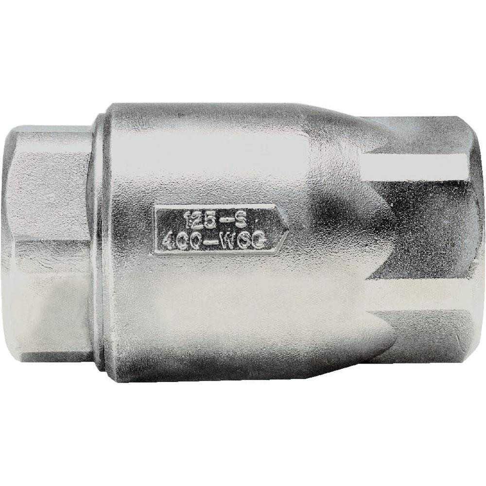 Apollo® - Check Valve: 1" Pipe, 400 psi WOG, Stainless Steel | MSC Direct