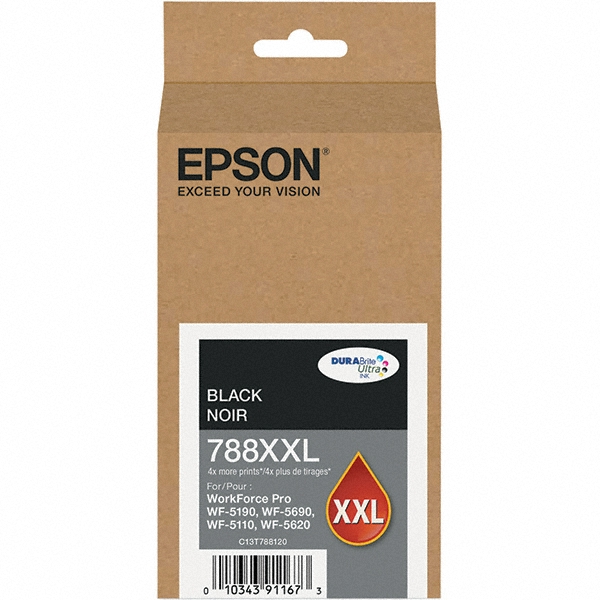 Epson - Black Ink Cartridge - 46486726 - MSC Industrial Supply
