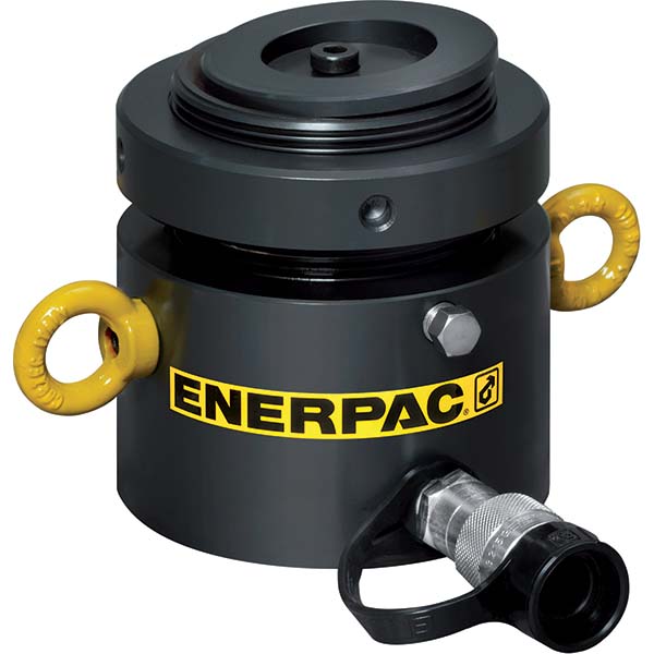 Enerpac - Compact Hydraulic Cylinder: Base Mounting Hole Mount, Steel ...