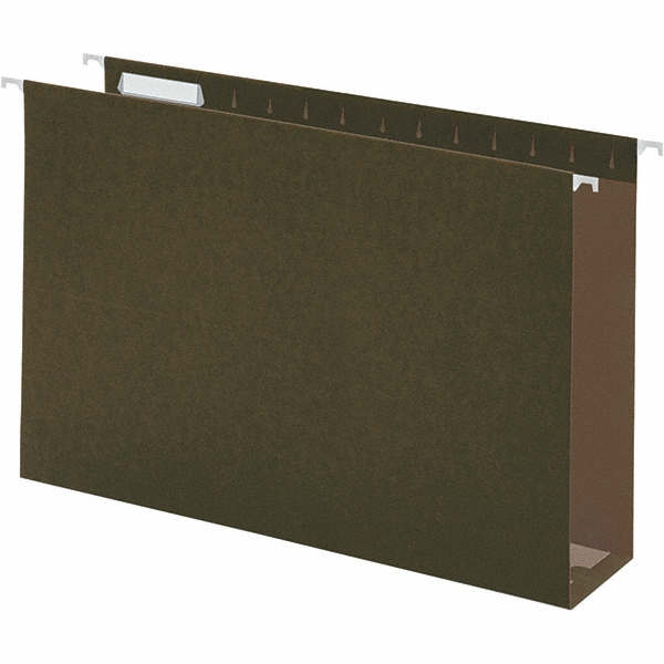 UNIVERSAL - Hanging File Folder: Legal, Standard Green, 25/Pack | MSC ...