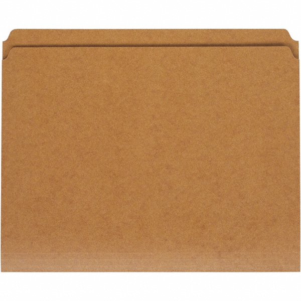 UNIVERSAL - File Folders with Top Tab: Letter, Kraft, 100/Pack | MSC Direct