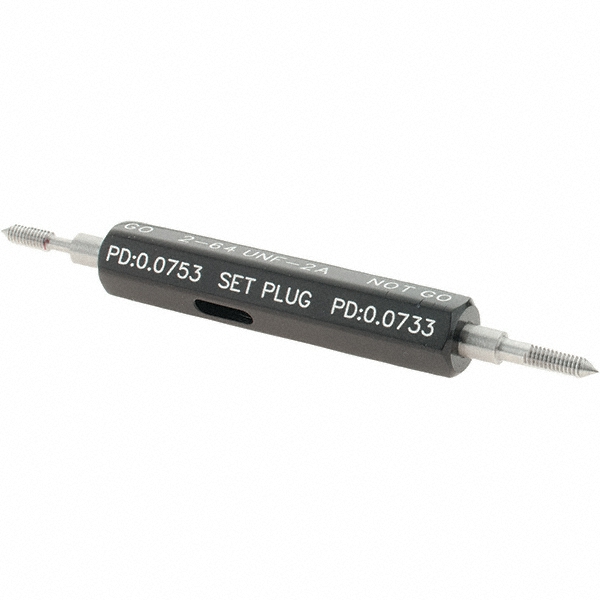 SPI - Thread Setting Go/No Go Gages; Type: Truncated Taperlock Thread ...