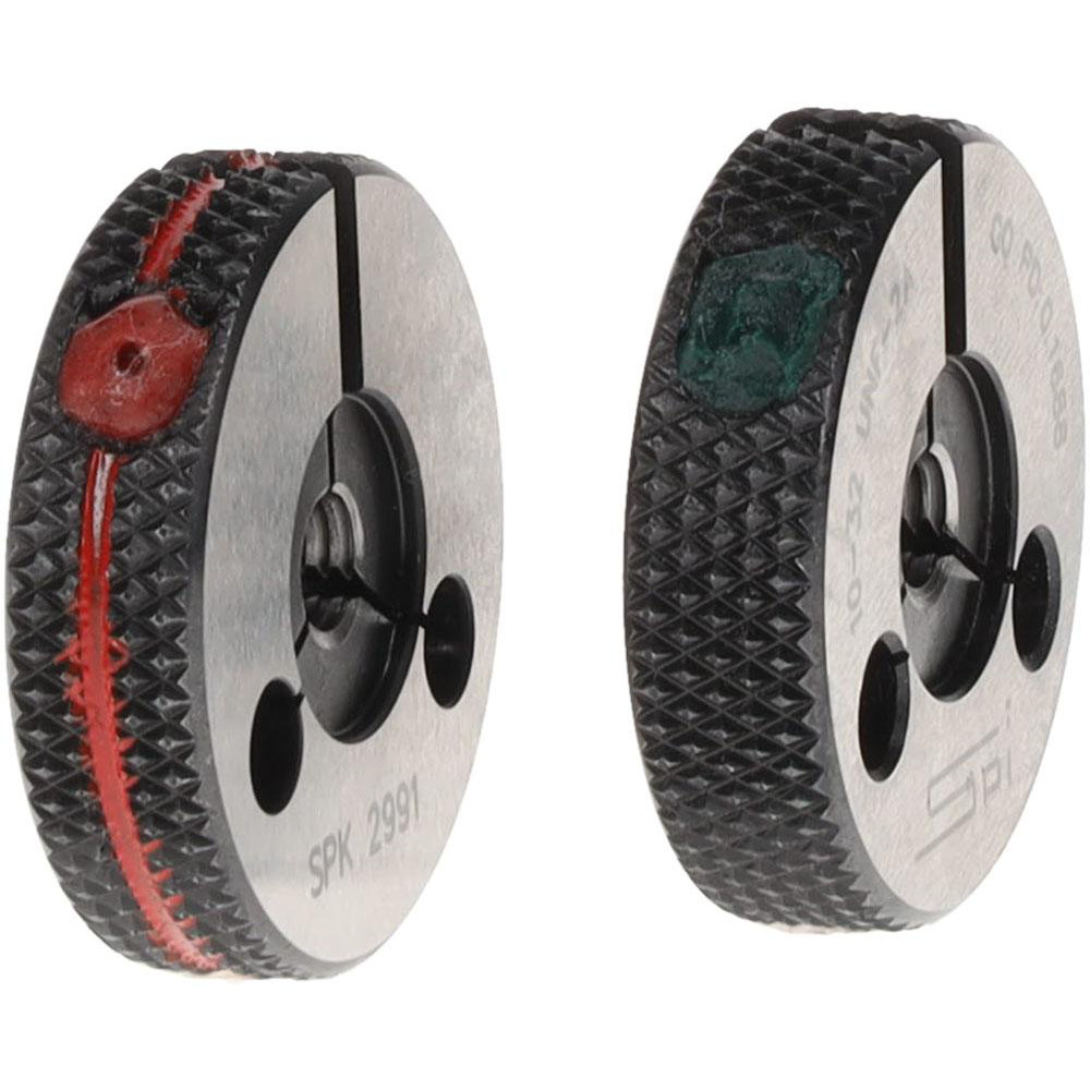 SPI - Threaded Ring Gage: #10-32 Thread, Class 2A, Go & No Go | MSC Direct