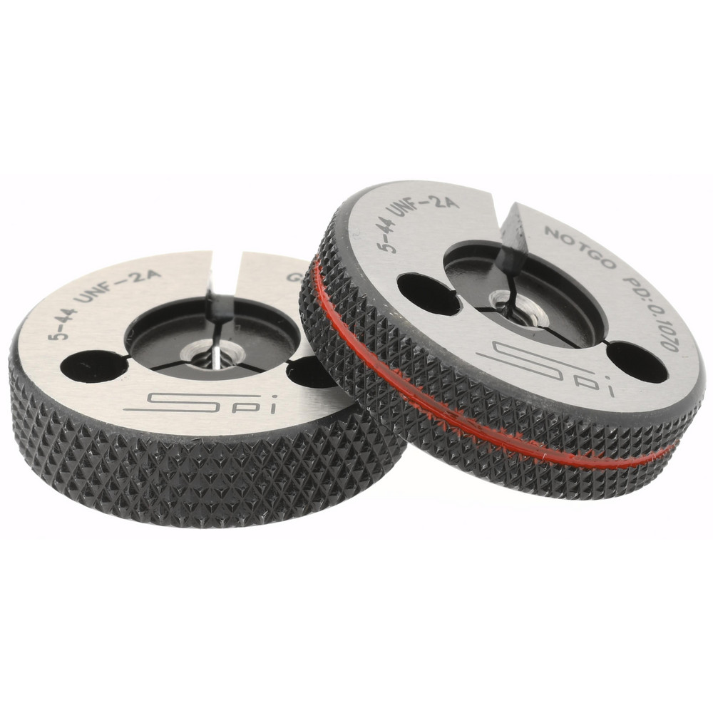 SPI - Threaded Ring Gage: #5-44 Thread, Class 2A, Go & No Go | MSC Direct