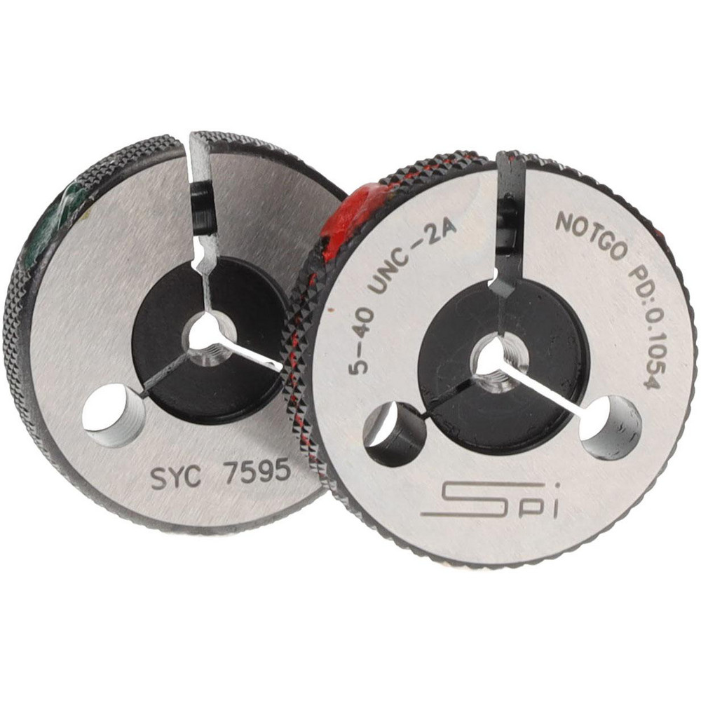 SPI - Threaded Ring Gage: #5-40 Thread, Class 2A, Go & No Go | MSC Direct