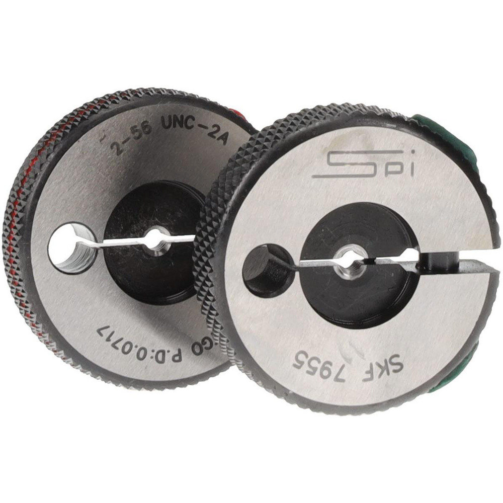 SPI - Threaded Ring Gage: #2-56 Thread, Class 2A, Go & No Go | MSC Direct