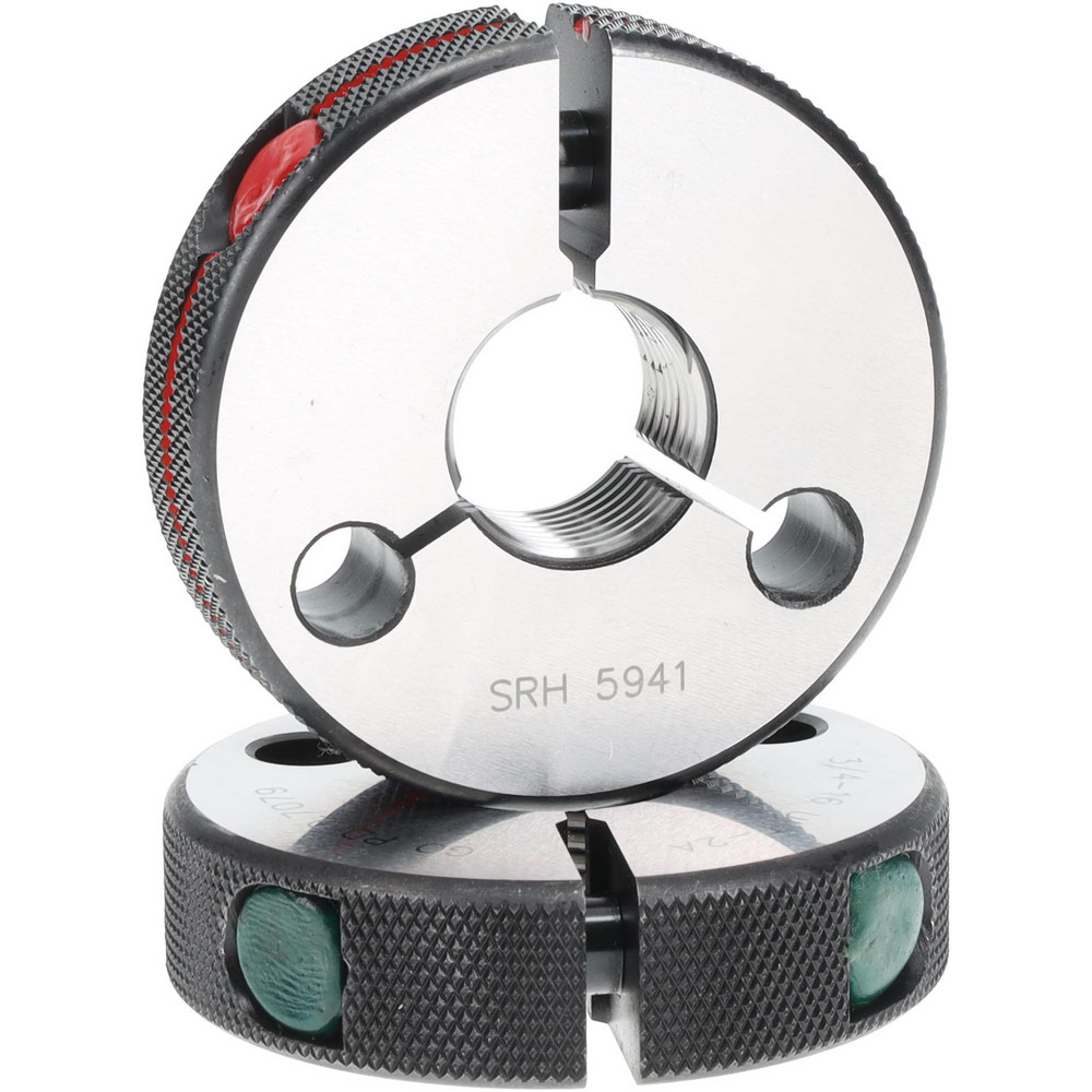 SPI - Threaded Ring Gage: 3/4-16 Thread, Class 2A, Go & No Go | MSC Direct
