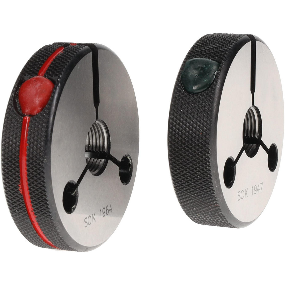 SPI - Threaded Ring Gage: 9/16-24 Thread, Class 2A, Go & No Go | MSC Direct