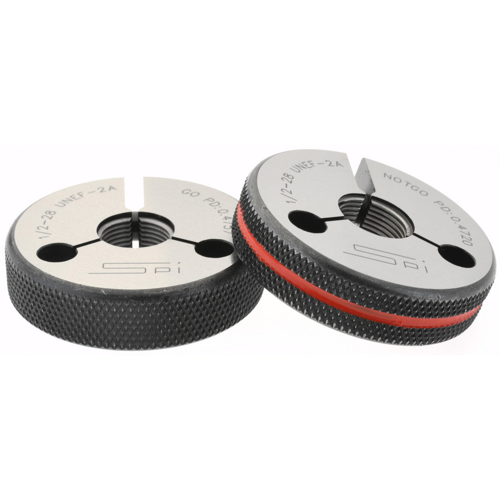 SPI - 1/2-28 Go/No Go Double Ring Thread Gage - 46553996 - MSC ...