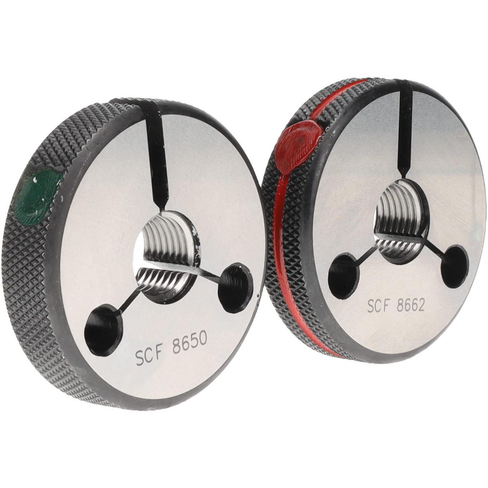 SPI - Threaded Ring Gage: 1/2-20 Thread, Class 2A, Go & No Go | MSC Direct