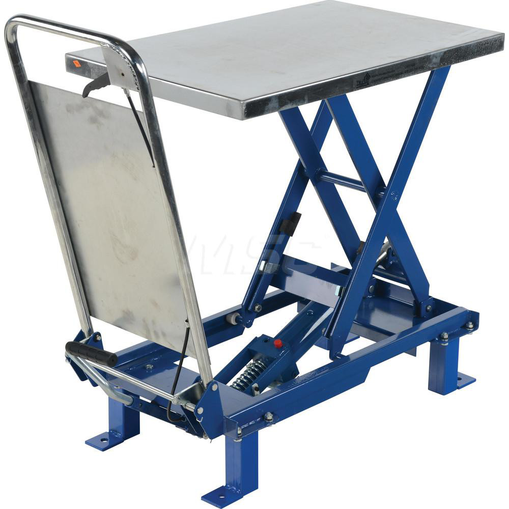 Vestil - Mobile Battery Lift Table: 400 lb Capacity, 8-1/2 to 28-13/16 ...