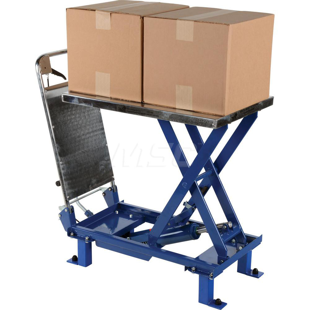 Vestil - Mobile Battery Lift Table: 400 lb Capacity, 8-1/2 to 28-13/16 ...