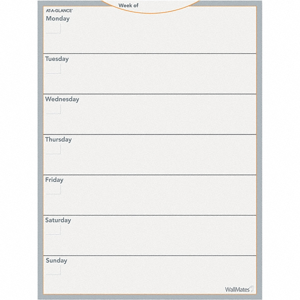 AT-A-GLANCE - Erasable Wall Calendar: 52 Sheets, 18 x 24" Sheet ...