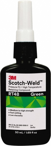 3M - 50 mL Bottle Green Liquid Retaining Compound - 46708384 - MSC ...