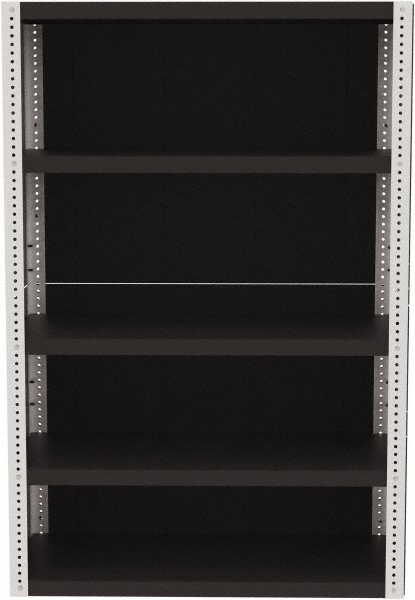 Valley Craft - Enclosed Shelving Unit: 4 Shelves, 2,500 lb Shelf ...