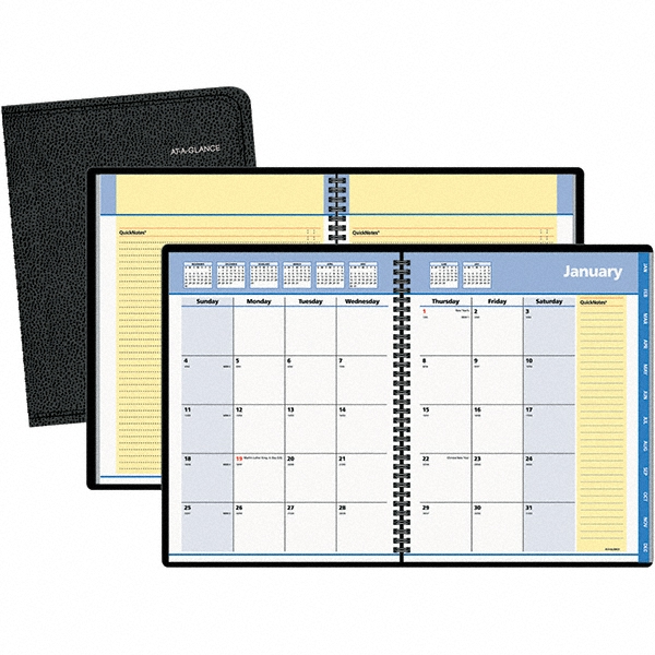 AT-A-GLANCE - Monthly Planner: 24 Sheets, 6-7/8 x 8-3/4" Sheet, Planner ...