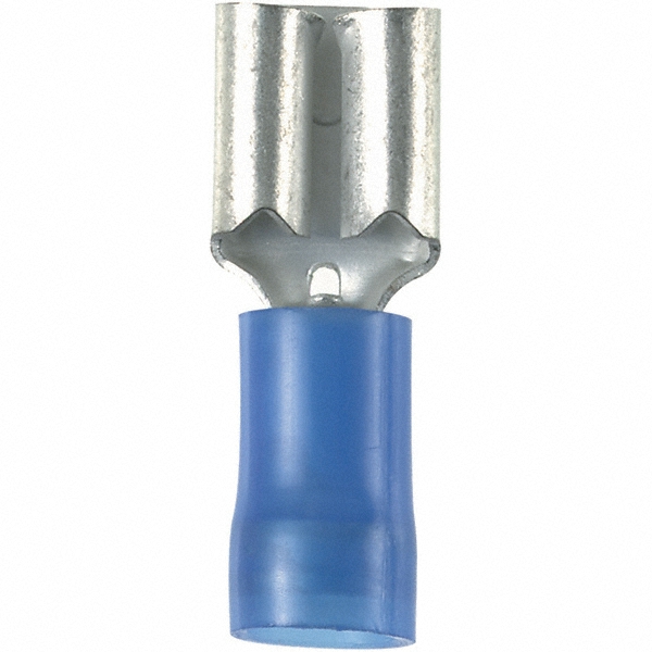 Panduit - Wire Disconnect: Female, Blue, Nylon, 16-14 AWG, 0.29" Tab ...