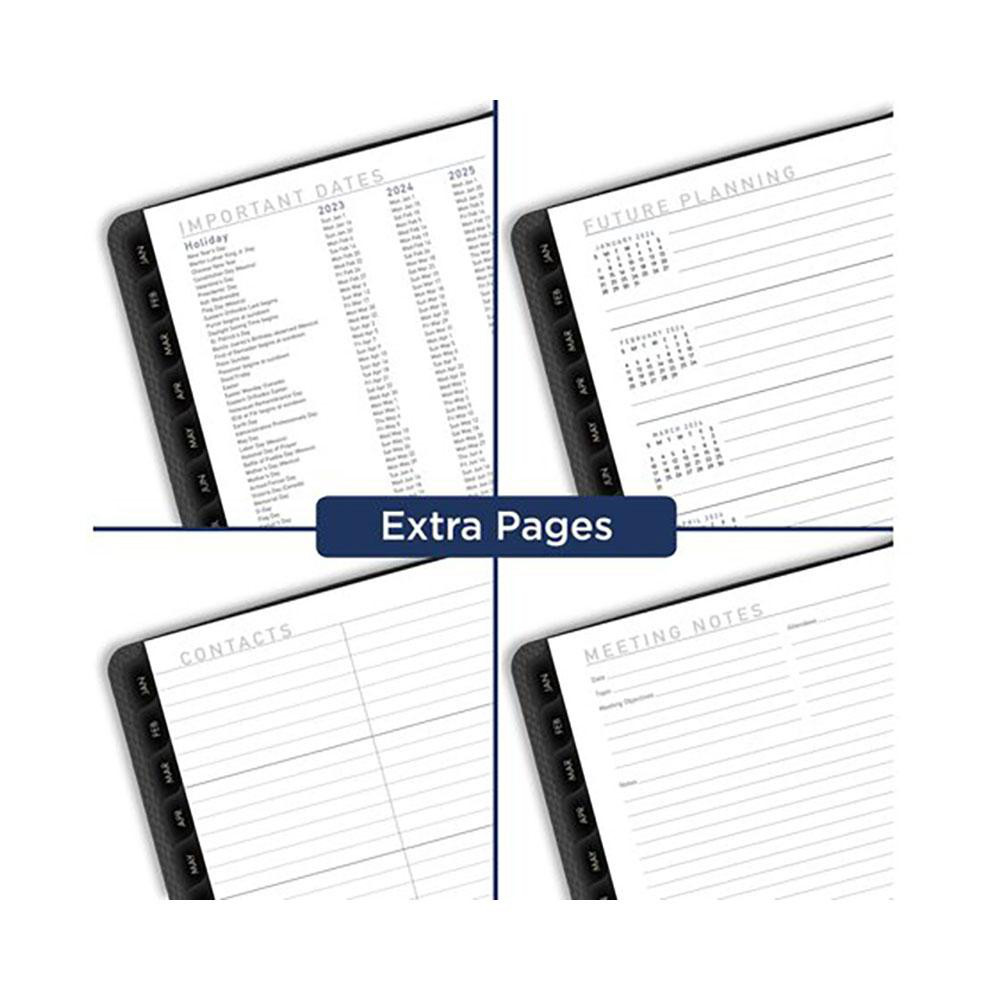 AT-A-GLANCE - Weekly/Monthly Planner: 128 Sheets, Ruled Blocks, White ...