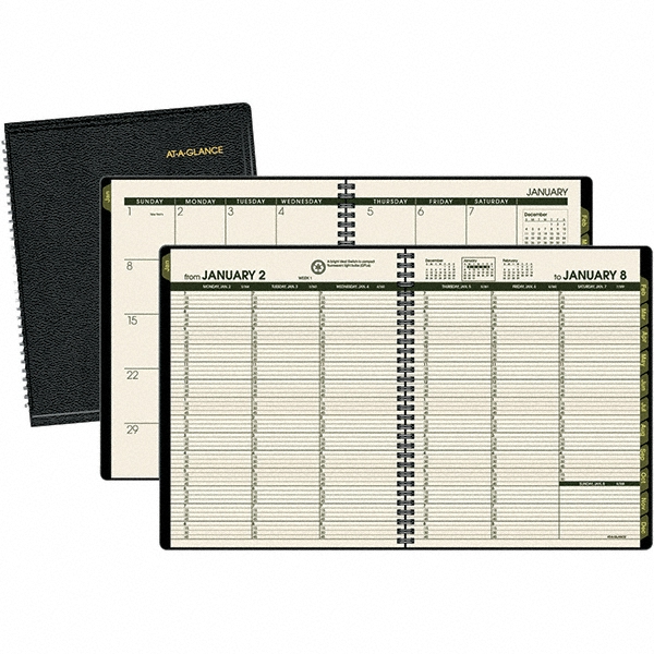 AT A GLANCE 128 Sheet 6 7 8 X 8 Weekly Monthly Appointment Book 