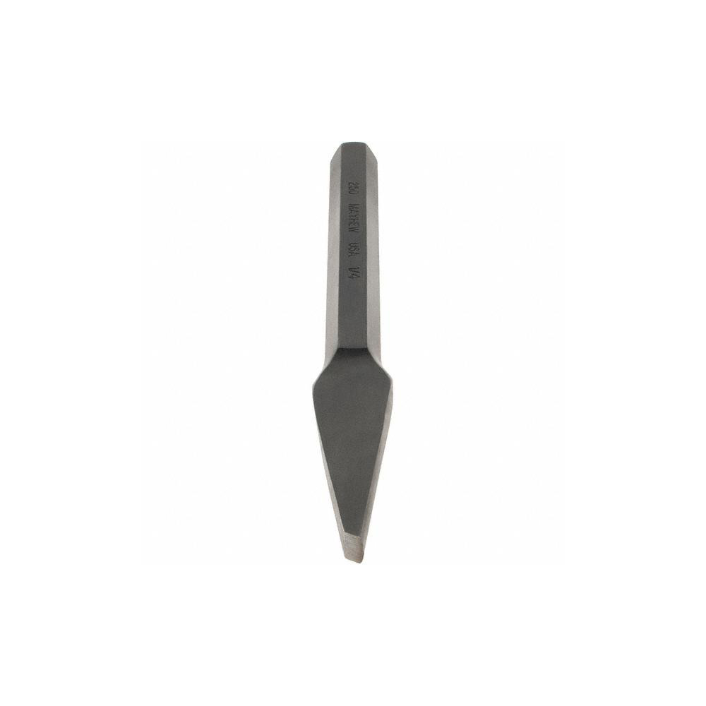 Mayhew - Mayhew Steel Half Round Nose Chisel: 1/4" x 5-5/8" | MSC Direct