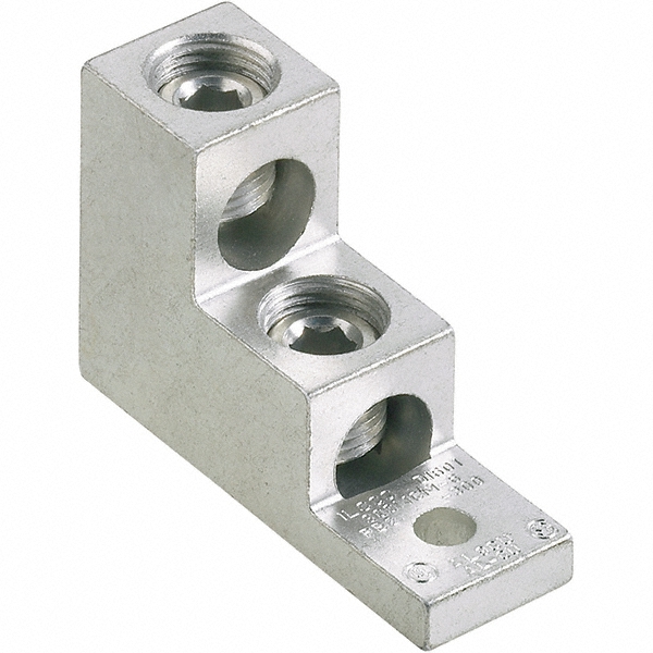 Panduit - Square Ring Terminal: Non-Insulated, 6 AWG, Lug Connection ...