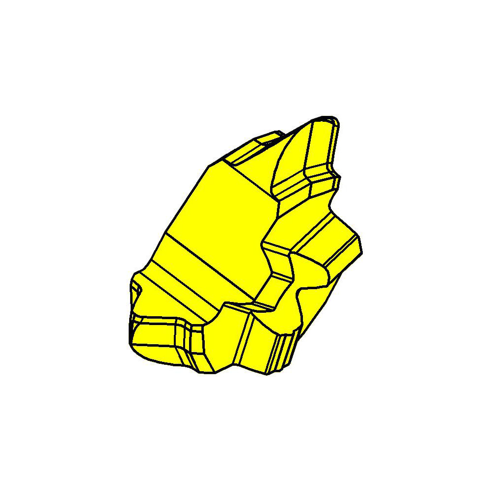 HORN - Groove Milling Tip Insert: 306551102 TA45, Carbide | MSC Direct