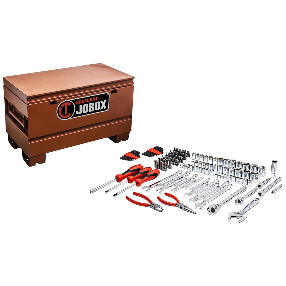 Jobox - Jobsite Chest: 36" Wide, 20" Deep, 23-3/4" High, 8.9 cu ft, 18 ...