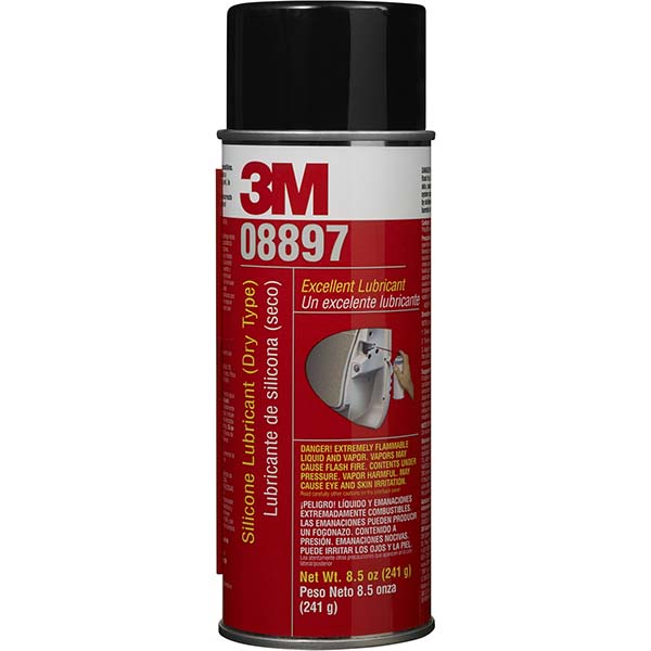 3M - Lubricant: 8-1/2 oz Aerosol Can, Silicone | MSC Direct
