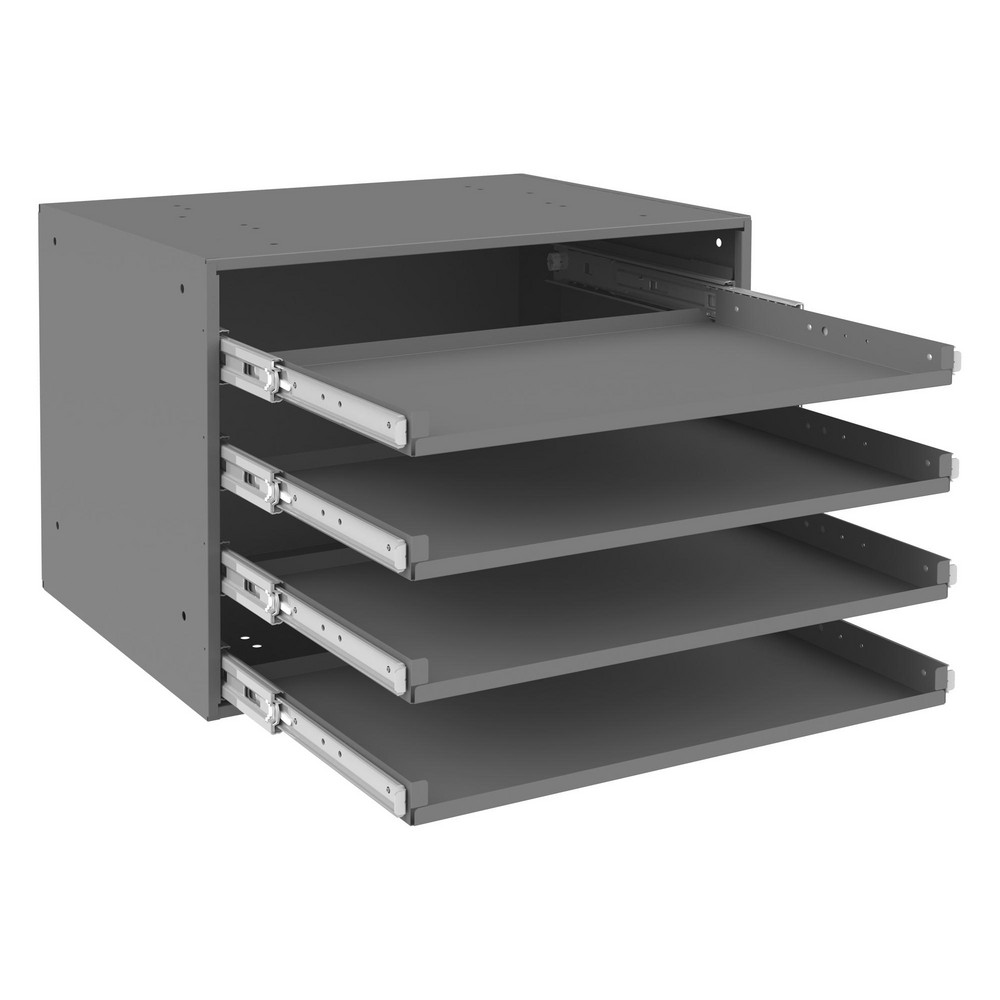 Durham - 4 Drawer, Small Parts Heavy Duty Bearing Slide Rack Cabinet ...